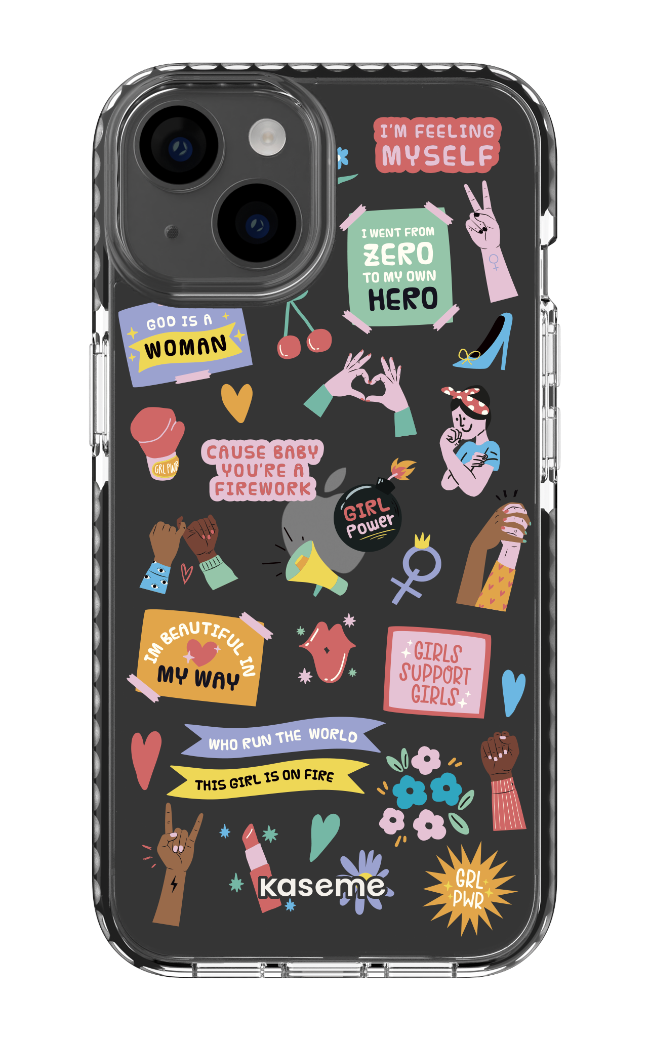 Girl Boss Clear Case – KaseMe