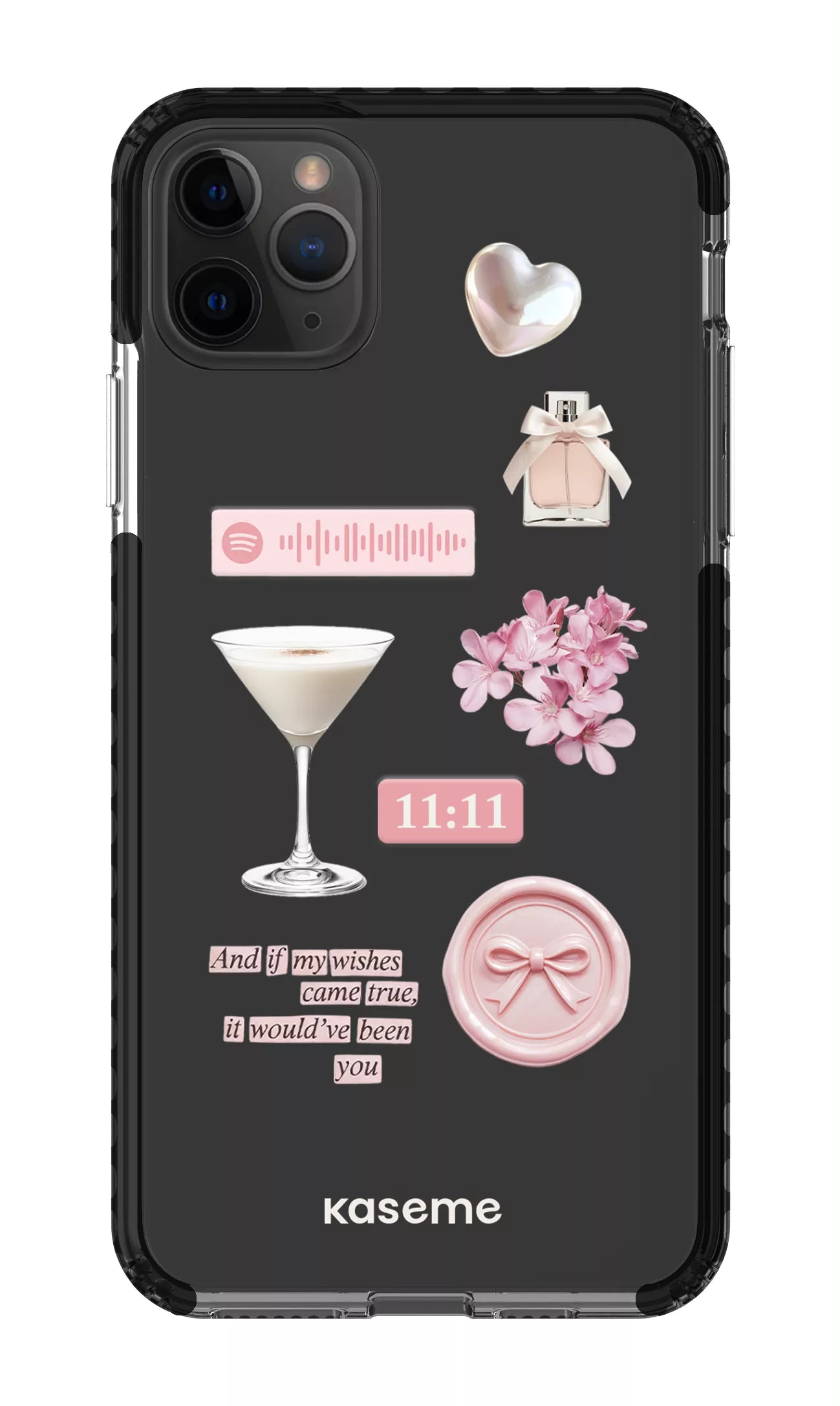 Love Letters Clear Case – KaseMe