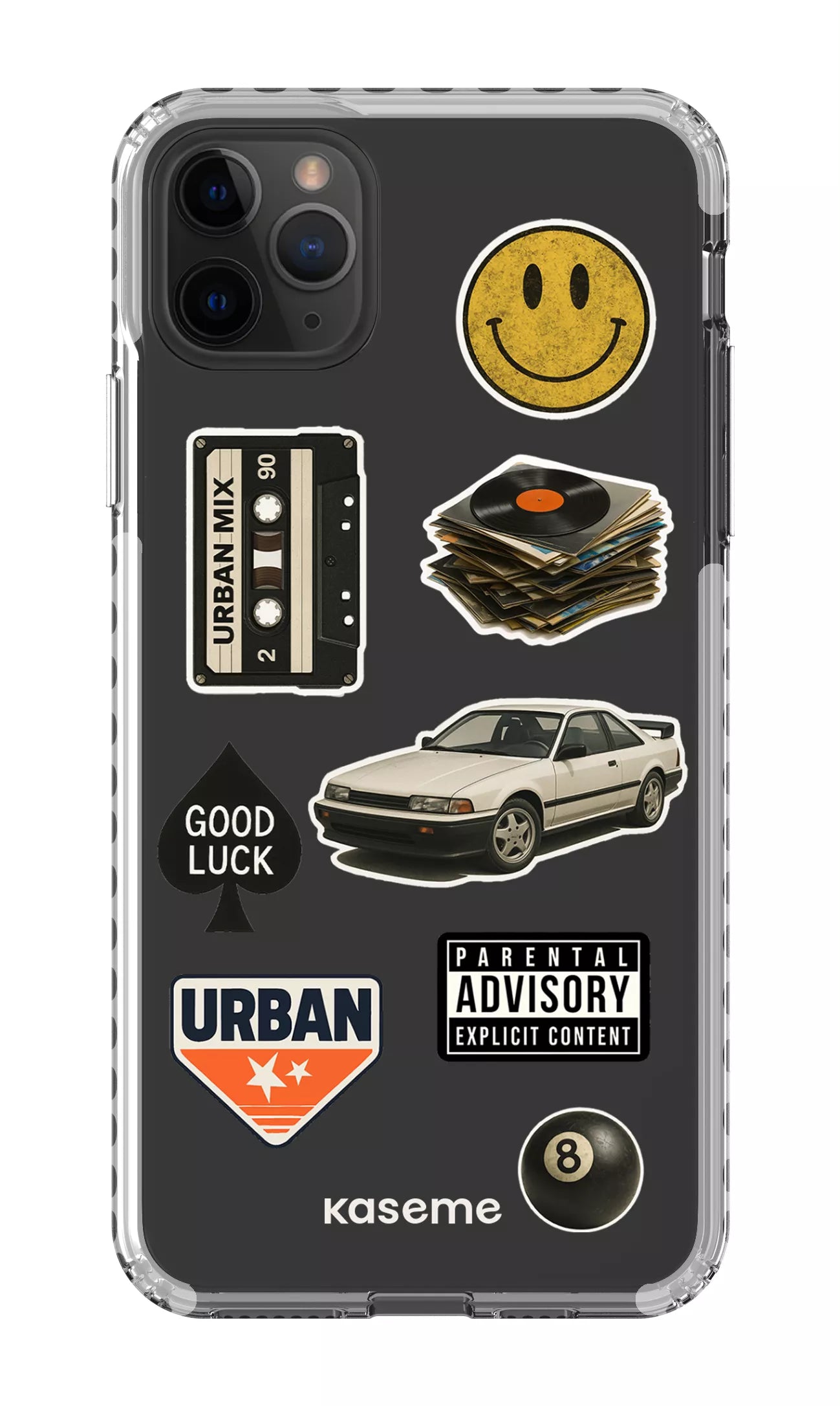 Downtown Clear Case – KaseMe